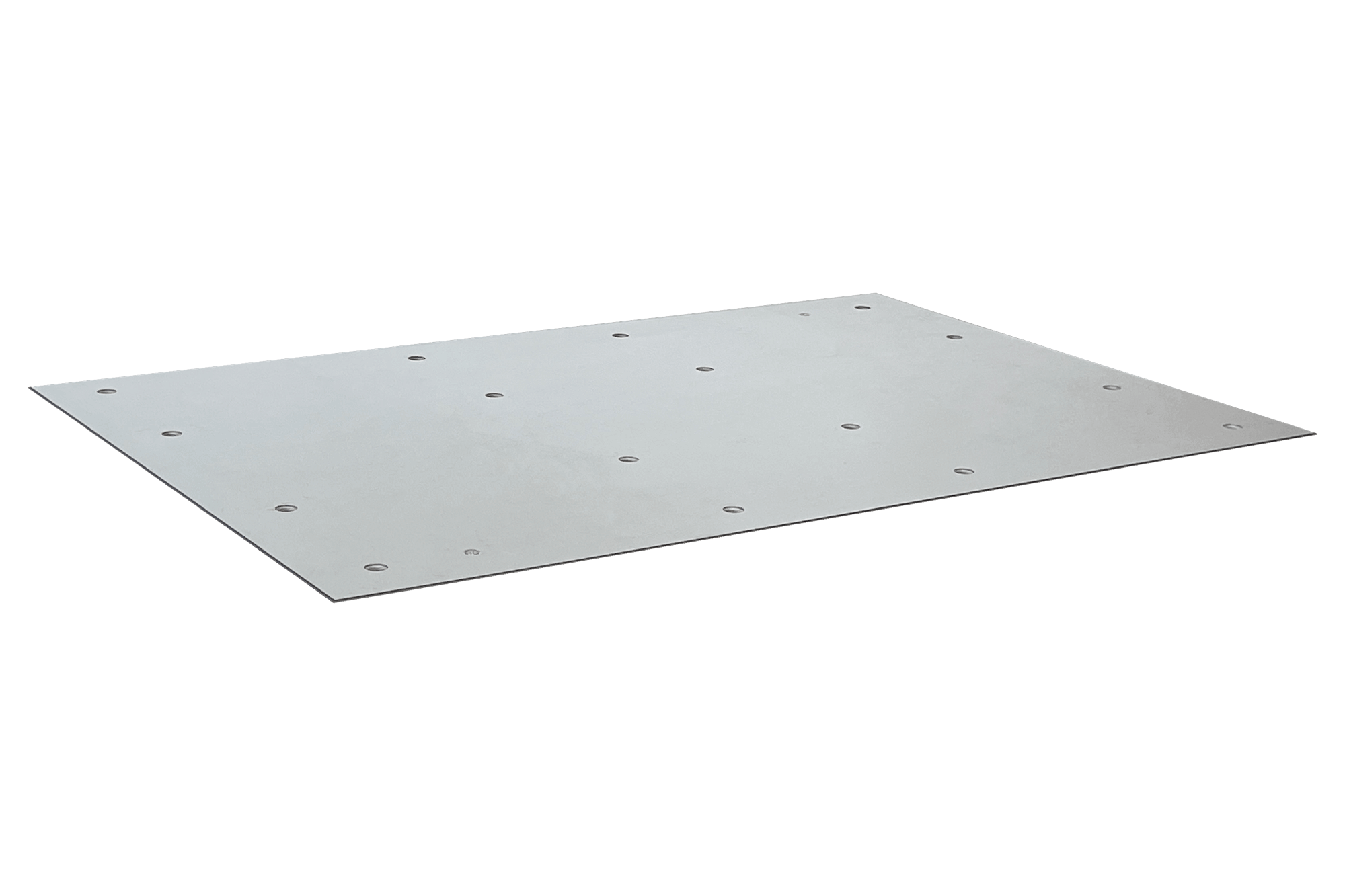 Metal support plate for lift table Ø 20 mm perforated grid galvanized ...